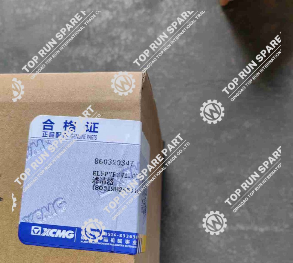 FILTER STRAINER ELFP7F3W1 803198245 for XCMG Wheel Loader LW1200K