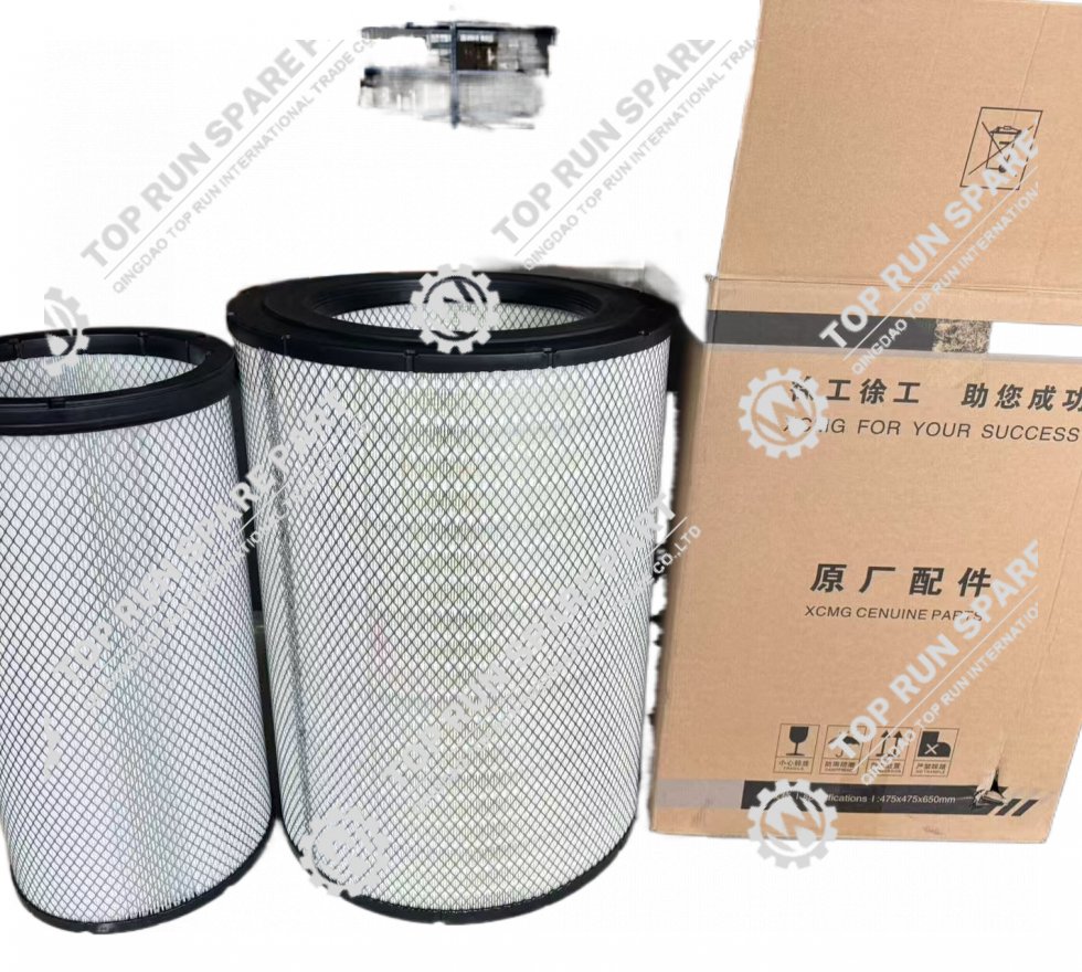Air filter 800175537 800175538 for XCMG XDE130 ming truck