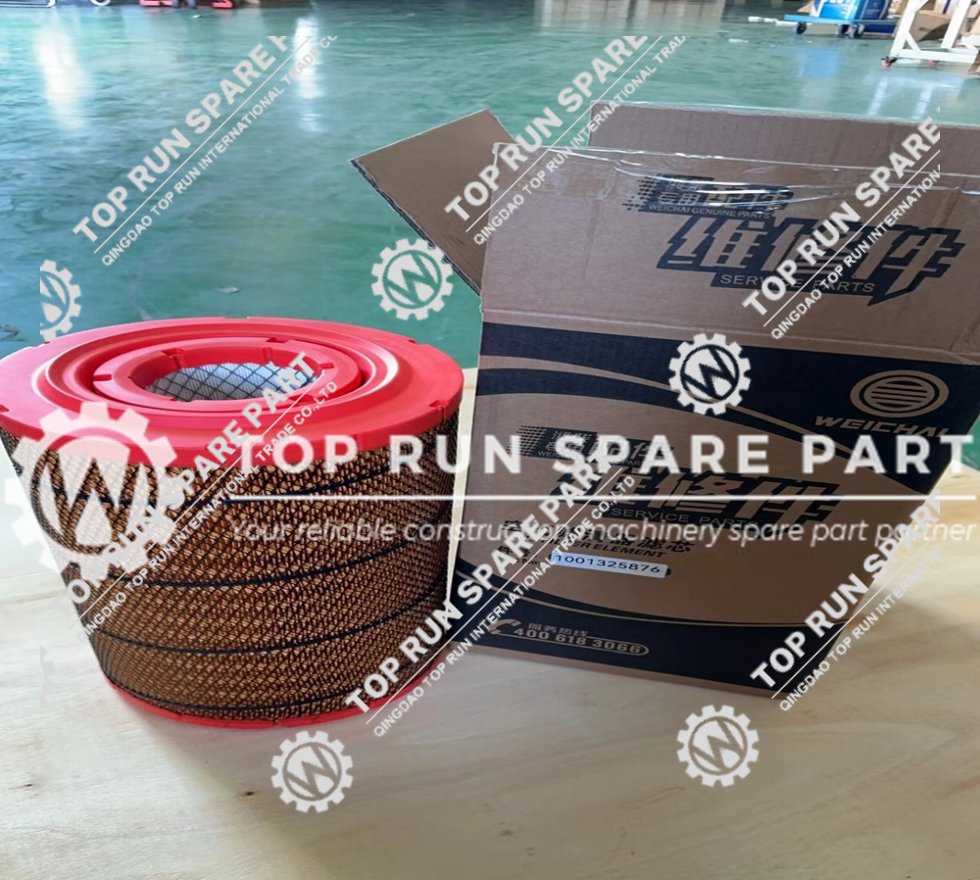 Air filter 1001325876 for SHANTUI Roller SR10-B6