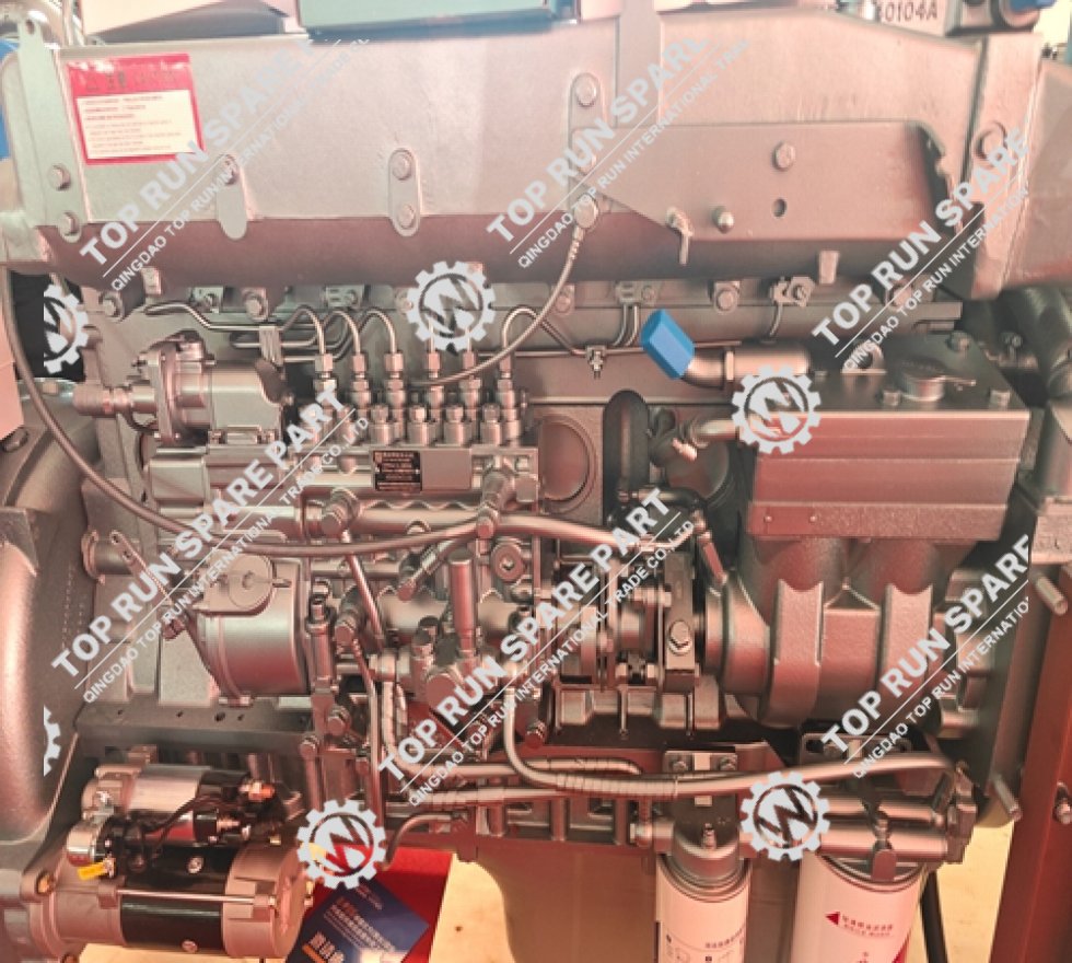 Engine assy WD615.47 used for XCMG crane spare parts