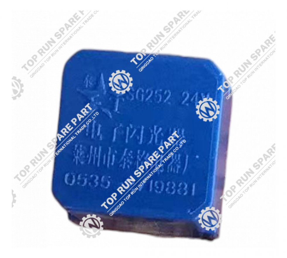 Flasher Relay D2700-06300 used for SHANTUI SRD13-C6 Road Roller spare parts